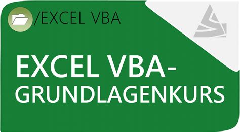 Excel Vba Grundlagenkurs Lerne Excel Vba In 3 Einfachen Schritten