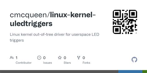 Github Cmcqueenlinux Kernel Uledtriggers Linux Kernel Out Of Tree Driver For Userspace Led