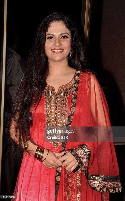 Indian Bollywood Film Actress Gresi Sing Attends The Tenth News