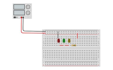 Circuit Design Capacitor Tinkercad