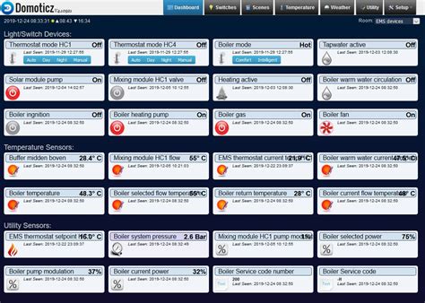 Configuration For Domoticz — Ems Gateway Documentation