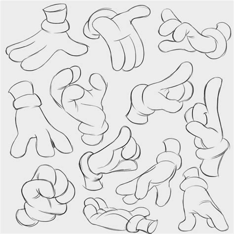 Click Hand Clipart Hd Png Hand Drawn Cartoon Hand Clicking Button Hand