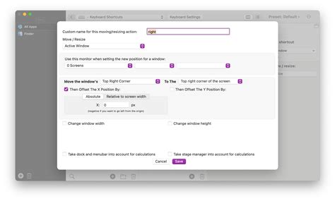 move window left and move window right bugs or unexpected behavior