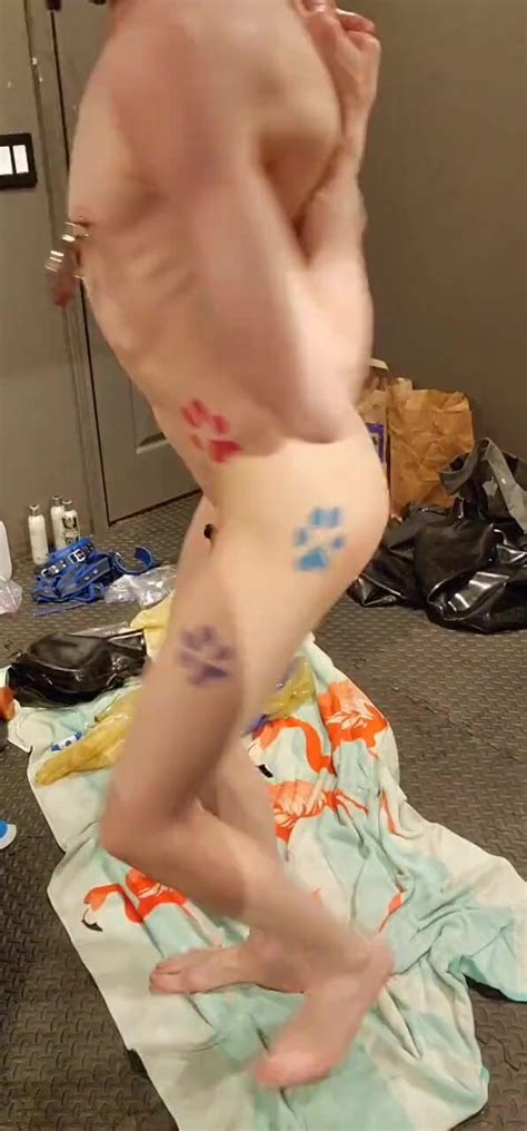 Flexibility Training Of A Faggot