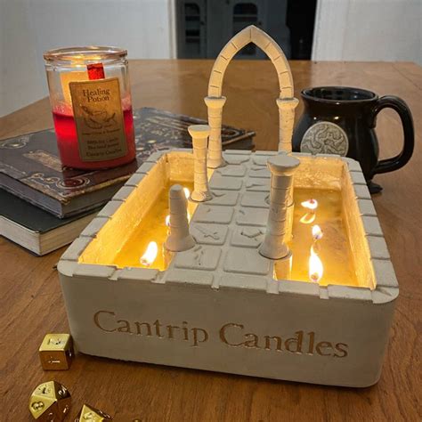 The Library Scriptorium Cantrip Candles