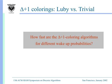 Ppt Experimental Analysis Of Simple Distributed Vertex Coloring
