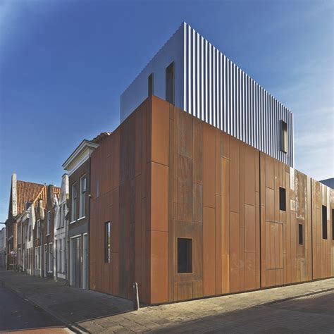 Weathering Steel Clads Pop Temple In Leiden By Ector Hoogstad Architecten