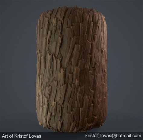 Kristof S Stylized Substance Designer Material Practices Polycount Tree Bark Texture Art