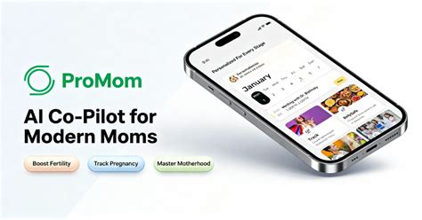 Promom Ai Fertility Pregnancy And Postpartum App