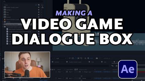Making A Video Game Dialogue Box With Ryan Selvy Youtube