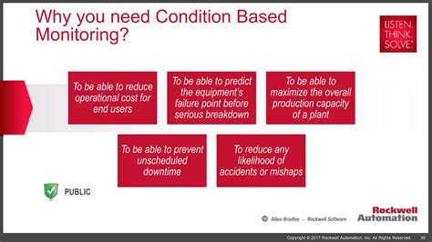 Condition Based Monitoring Solution Rockwell Automation Ppt