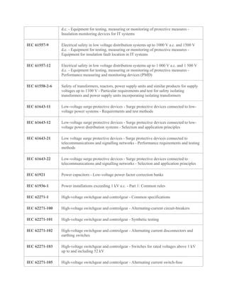 IEC CODES Pdf