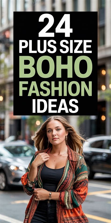 24 Comfy Boho Plus Size Outfits To Wear In 2025 Boho Plus Size Boho