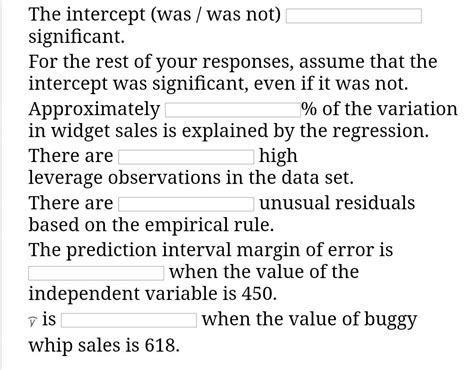Solved Use Excel And The Attached Data Set To Run A