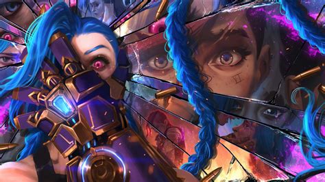Jinx Arcane Fanmade Wallpaper 4k For Desktop Id9019