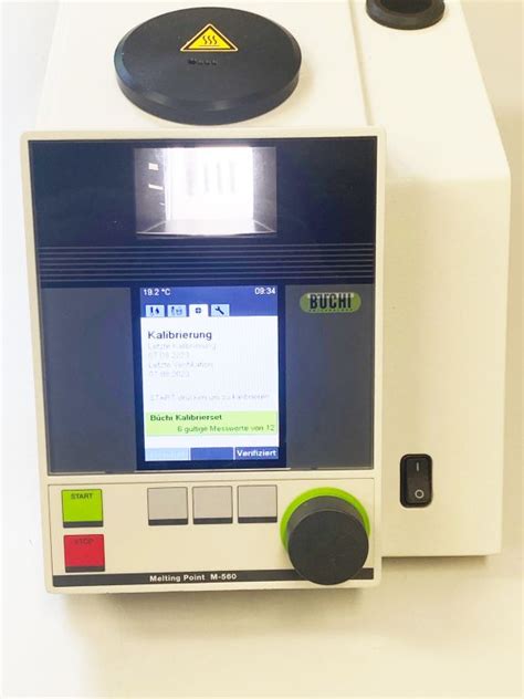 Labstuffeu Buchi M 560 Melting Point Apparatus