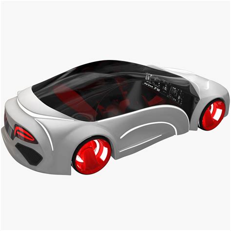 공상 과학 미래 자동차 3d 모델 15 Max Obj Fbx Free3d
