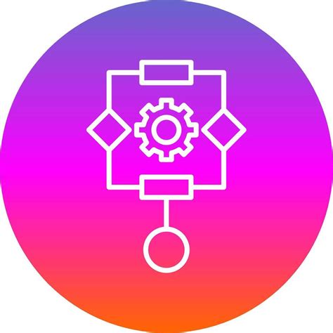Algorithm Line Gradient Circle Icon 43716062 Vector Art At Vecteezy