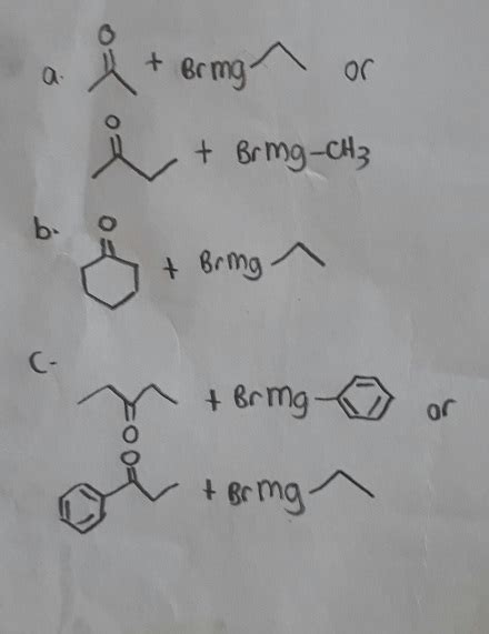 What Carbonyl Compounds Might You Start With To Prepare The Following