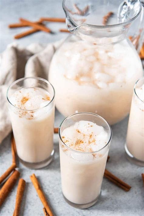 Sip On The Delightful Horchata Mexican Drink A Refreshing Summer
