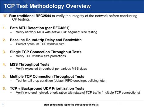 Ppt Tcp Throughput Testing Methodology Ietf 77 Anaheim Barry