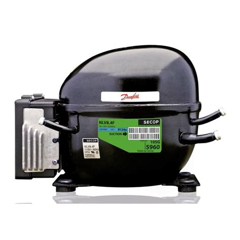 Danfoss Variable Speed Compressor R134 115v 50 60hz Nlv8 4