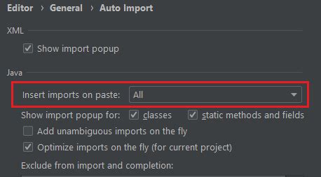 Disable Optimize Imports Partially IDEs Support IntelliJ Platform JetBrains