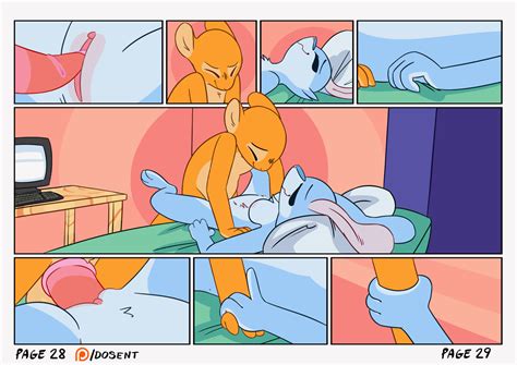 Rule 34 Andre Dosent Andrew Dosent Animated Anthro Bed Breasts Clitoris Closed Eyes Condom