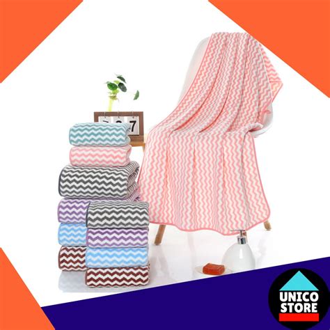Jual Handuk Microfiber Hotel Mandi Tebal Cotton 100 Dewasa 70x140cm Termurah Terlaris