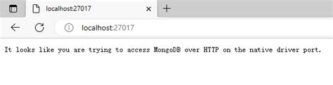 Windows Mongodb Java