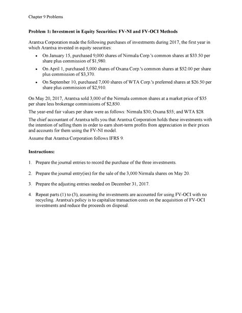 Ch 9 Problems Warning Tt Undefined Function 32 Chapter 9 Problems Problem 1 Investment
