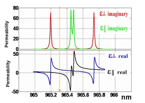 Simulation Of Real And Imaginary Parts Of Electric Permeability Of The Download Scientific
