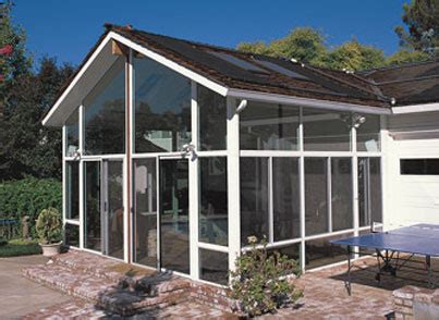 Solid Cathedral Roof Sun Room Or Patio Room With Aluminum Frame