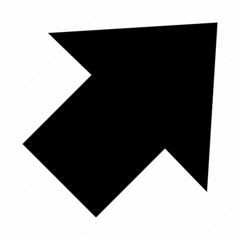 Arrow Direction Indicator Pointer Up Right Icon Download On
