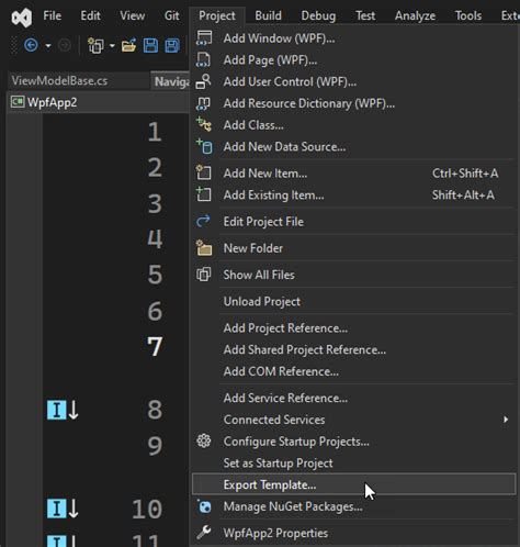 C Creating A Project Template Catiawidgets