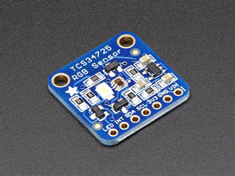 RGB Color Sensor With IR Filter And White LED TCS34725 Australia