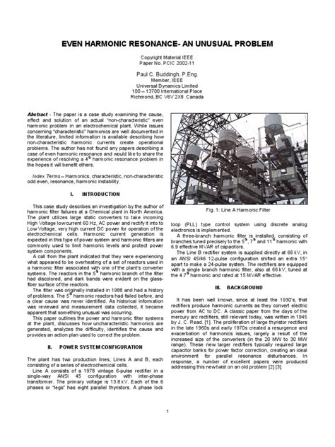 Harmonics Pdf Rectifier Electric Power System