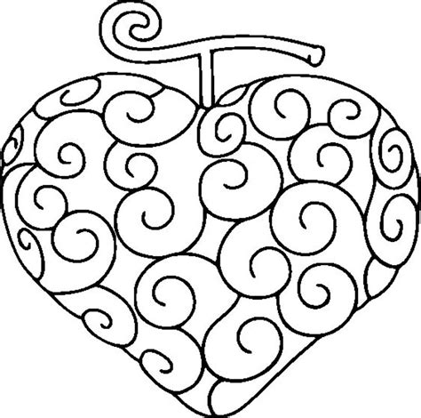 One Piece Devil Fruit Coloring Pages
