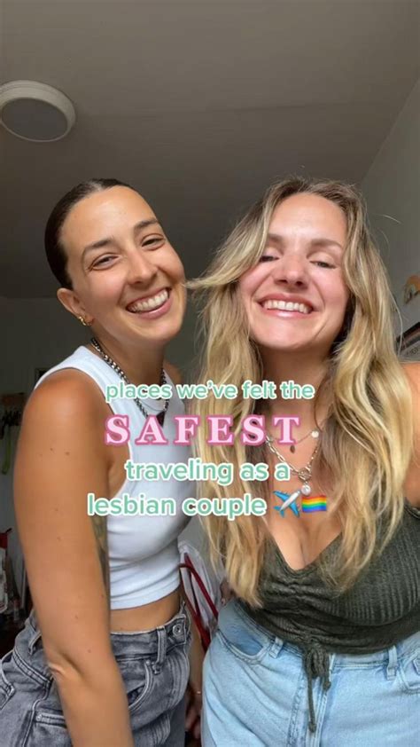 Lgbtq Honeymoon Ideas Lgbt Travel Lesbian Couple Lesbian Travel