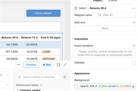 Dynamic Conditional Formatting Per Column 💬 App Building Retool Forum