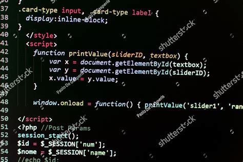 Part Of A Javascript Script On A Php Webpage Script That Controls The Movement Of A Slider In A