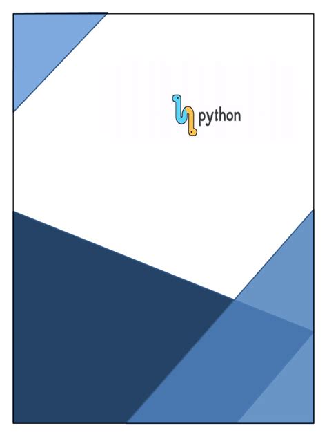 Python Code Library Manual For Beginners By Dr Kiransing Paradeshi