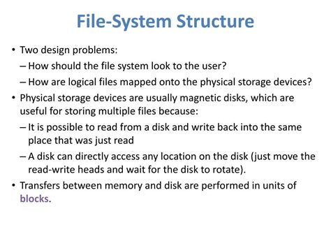 Ppt File System Implementation Powerpoint Presentation Free Download