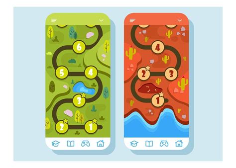 Free Mobile Ui Design Vector Game Gui Kit Login Page Elements In 2025