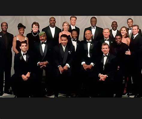 Bob Beamon Jackie Joyner Kersee Billie Jean King Evander Holyfield Chris Evert John Elway