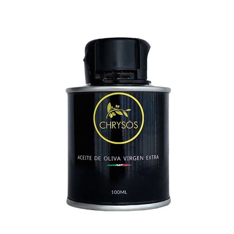 Aceite De Oliva Extra Virgen 100ml Premium Clásico Aceite Chrysós