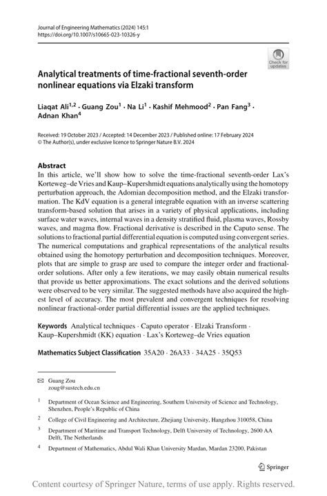 Analytical Treatments Of Time Fractional Seventh Order Nonlinear Equations Via Elzaki Transform