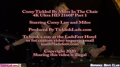 Corey Tickled By Milos 4k Full Video 20 Mins Ladsfeet And Tickling