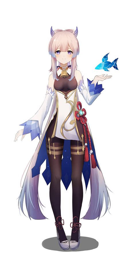 Sangonomiya Kokomi Genshin Impact Image By Qixia Zerochan Anime Image Board