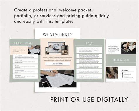 Virtual Assistant Proposal Canva Template Freelancer Services And Pricing Guide New Client